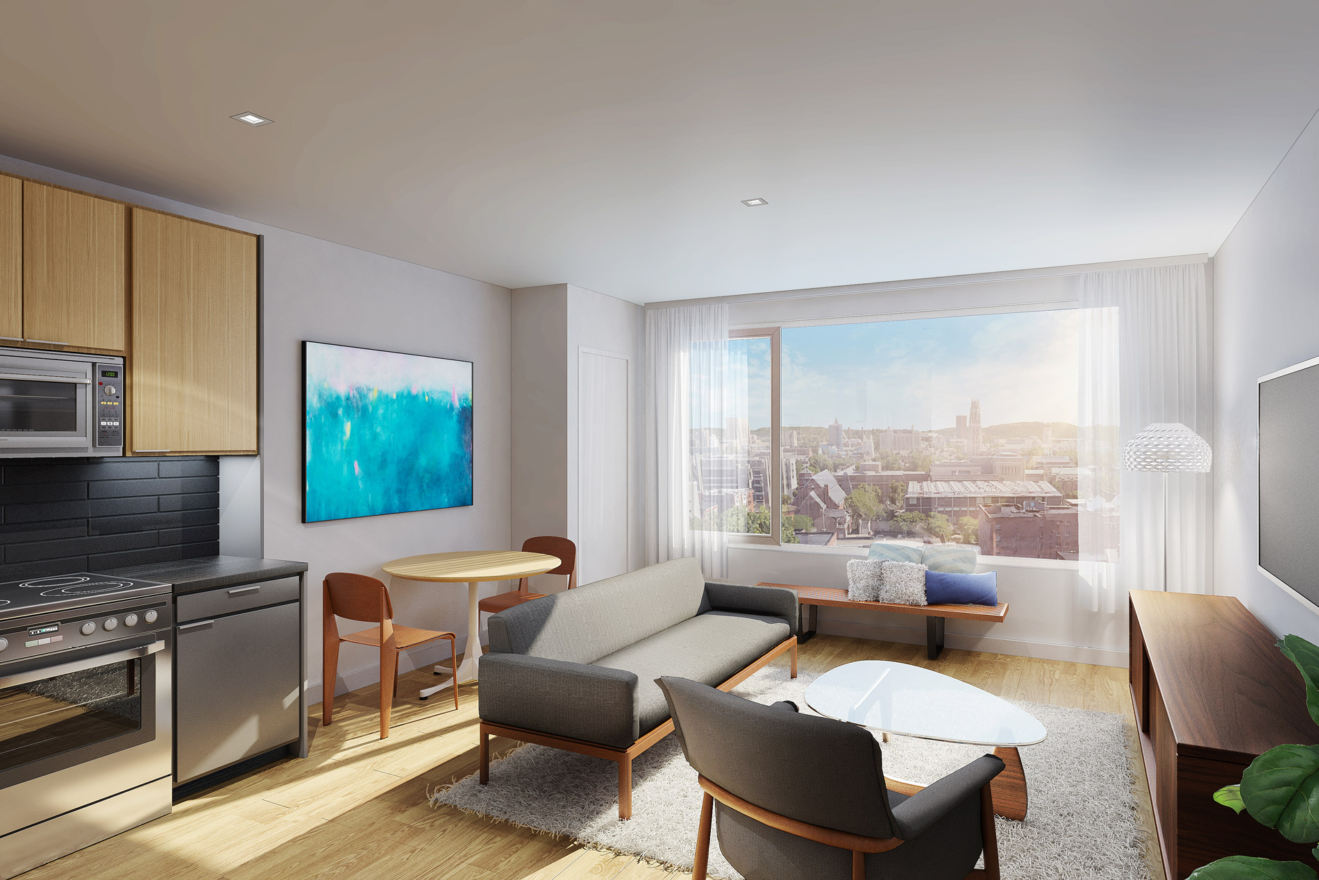 Gallery of 18 High Apartments | Luxury Living Near Yale